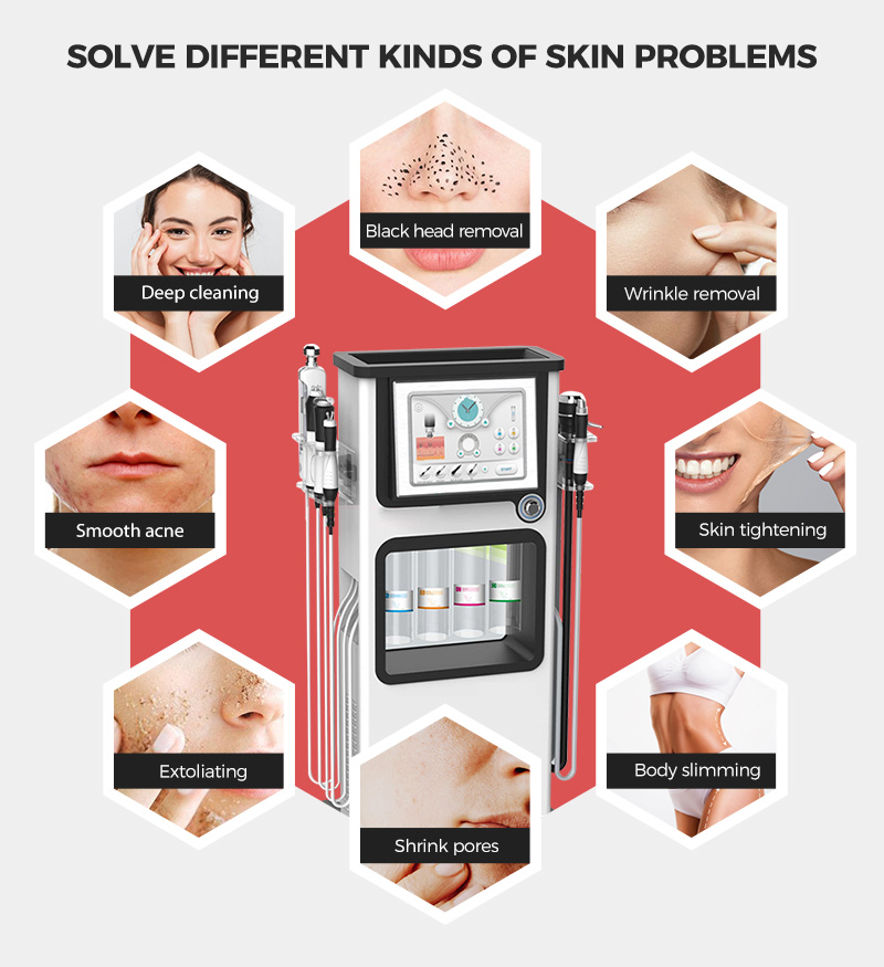 Carbon Oxygen Facial Dermabrasion Peel Oxygen Jet Face Clean Beauty ...