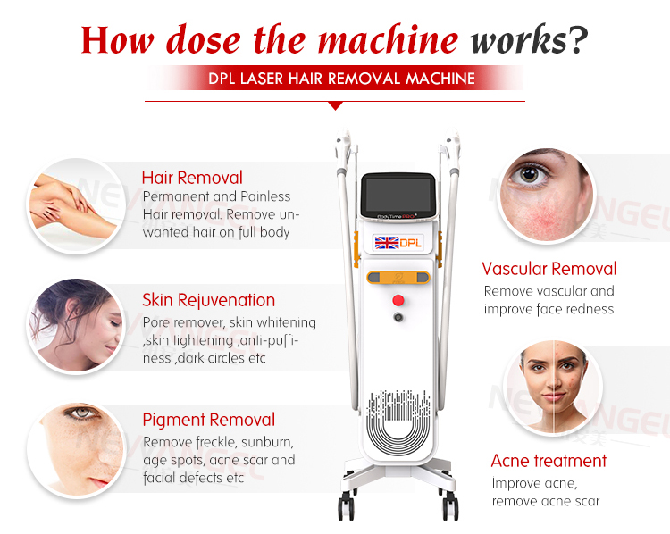 Dpl Hair Removal Laser Machine Newest Clinic Use Effective Security ...