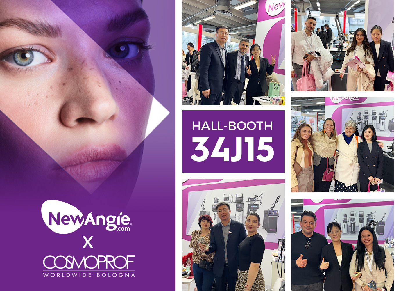 Review of Cosmoprof Bologna 2025 - Beauty machine supplier and manufacturer from China - Newangel