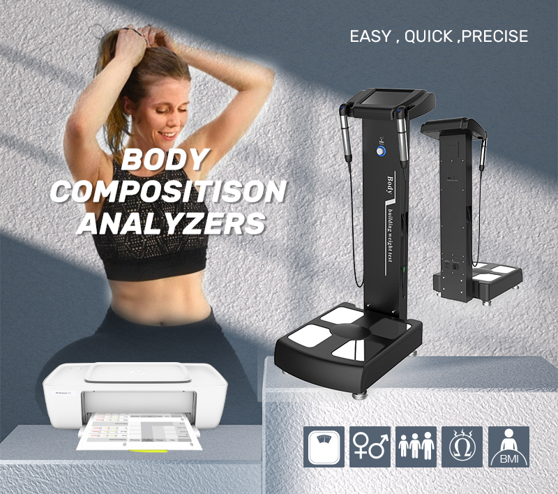 Body composition analyzer machine with ultrasonic height measure GS6.6