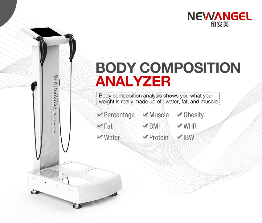 High quality multi frequency body composition analyser with CE