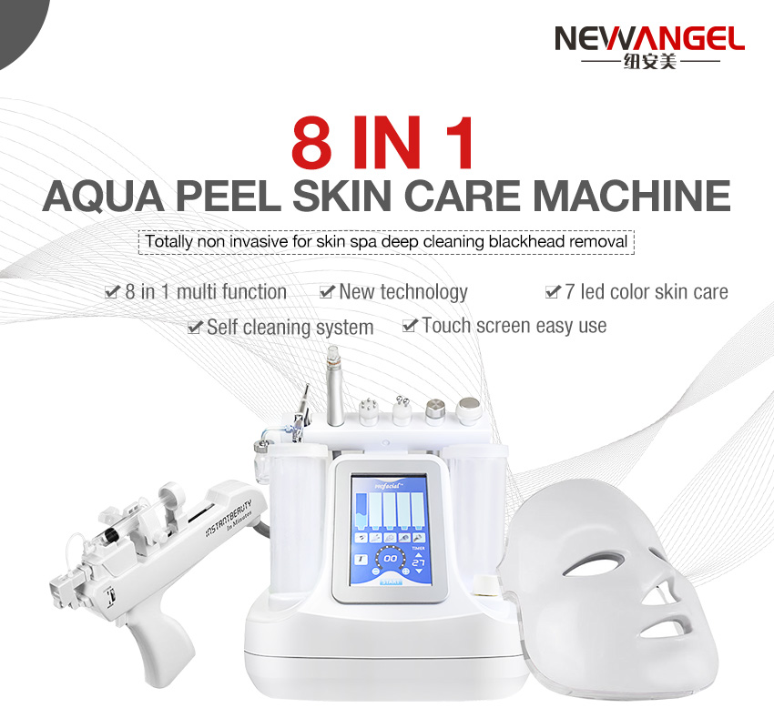 8 in 1 Facial Machine Multi-function Facial Spa Skin Rejuvenation from ...